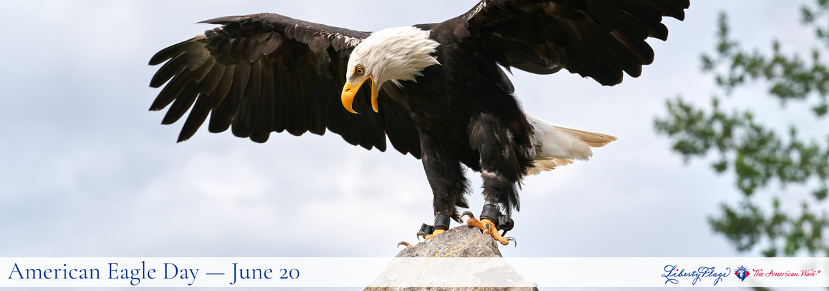 American Eagle Day | LIBERTY FLAGS, The American Wave®