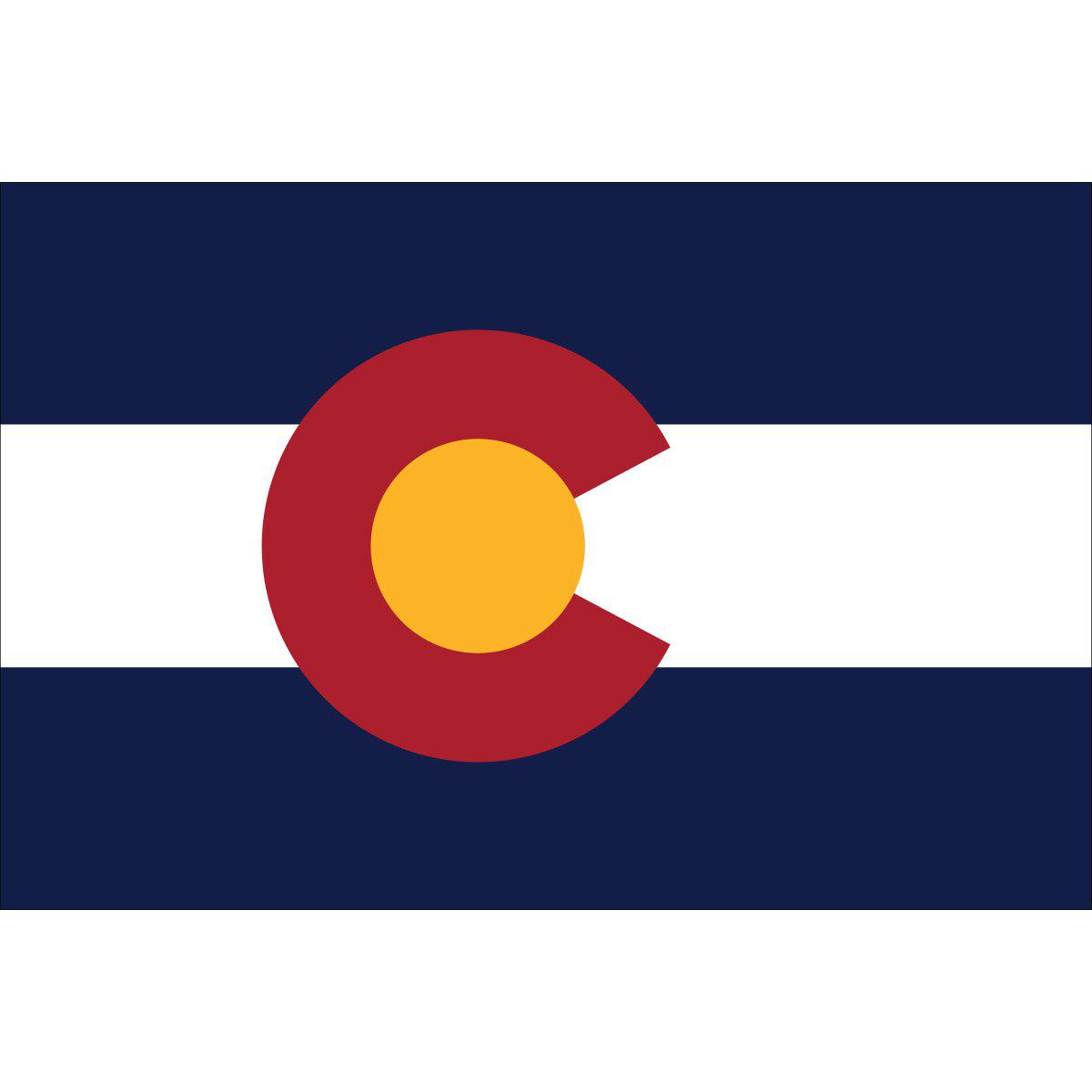 Colorado Flags | State Collection | American Flag Set – LibertyFlags.com