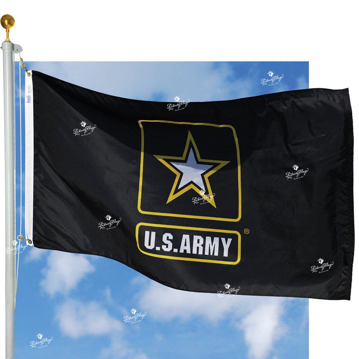 Army Star Outdoor Flags – LibertyFlags.com