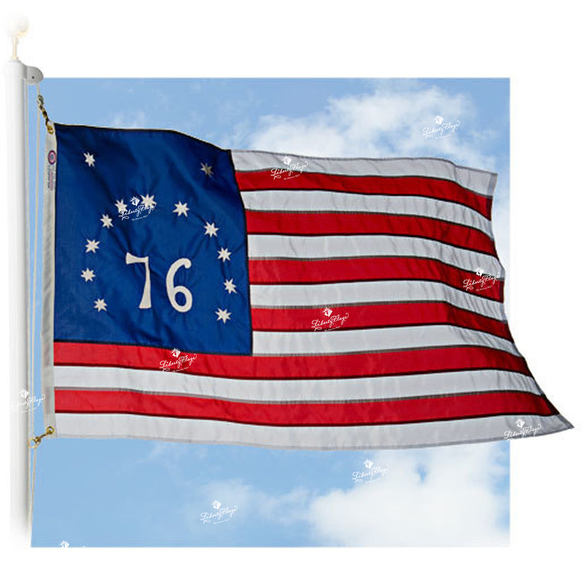 Bennington Outdoor Historic Flags 200-Denier Nylon or Cotton 2'x3' to 5 ...