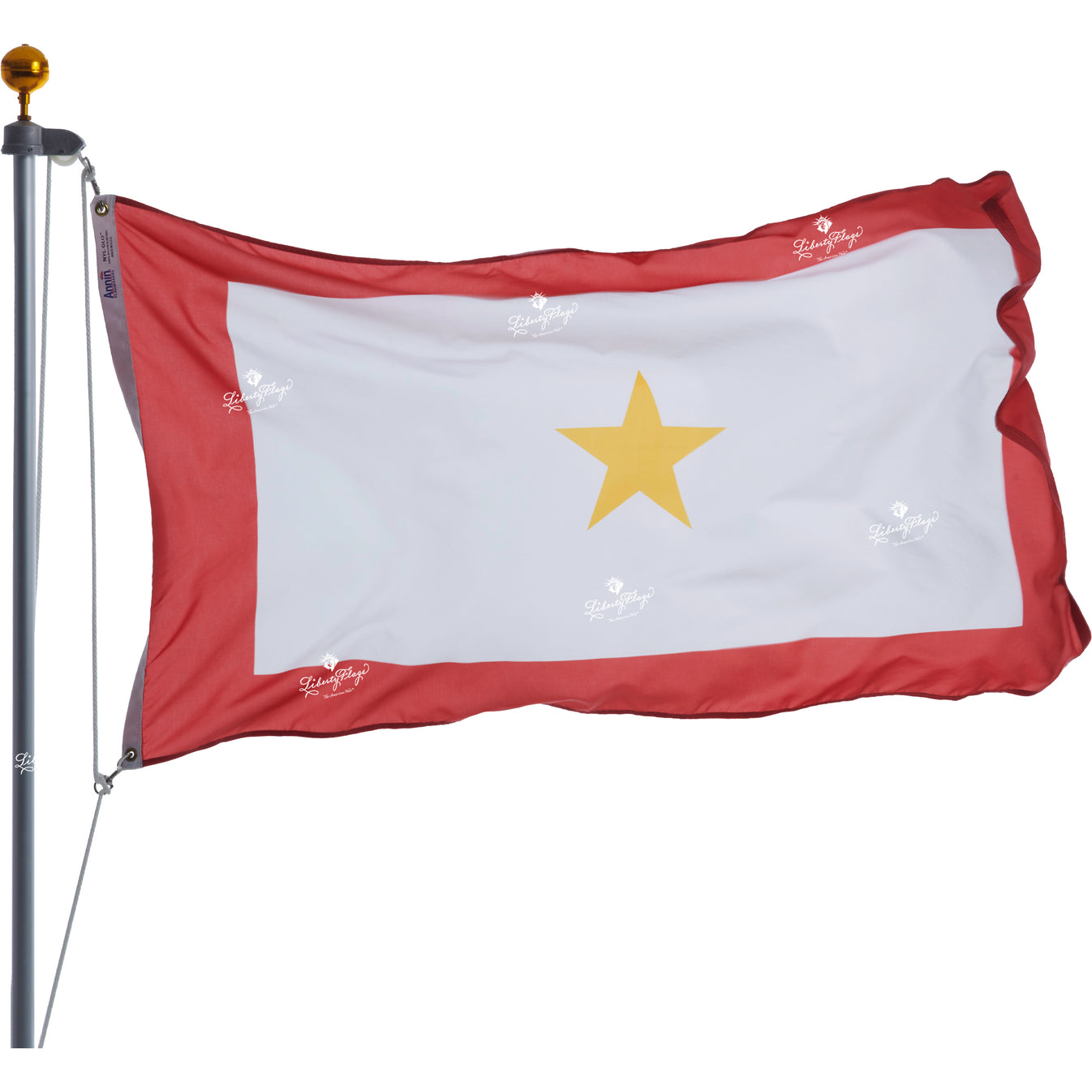 Gold Star Service Flag 3'x5' Nylon - Honor Flag | Made in USA ...