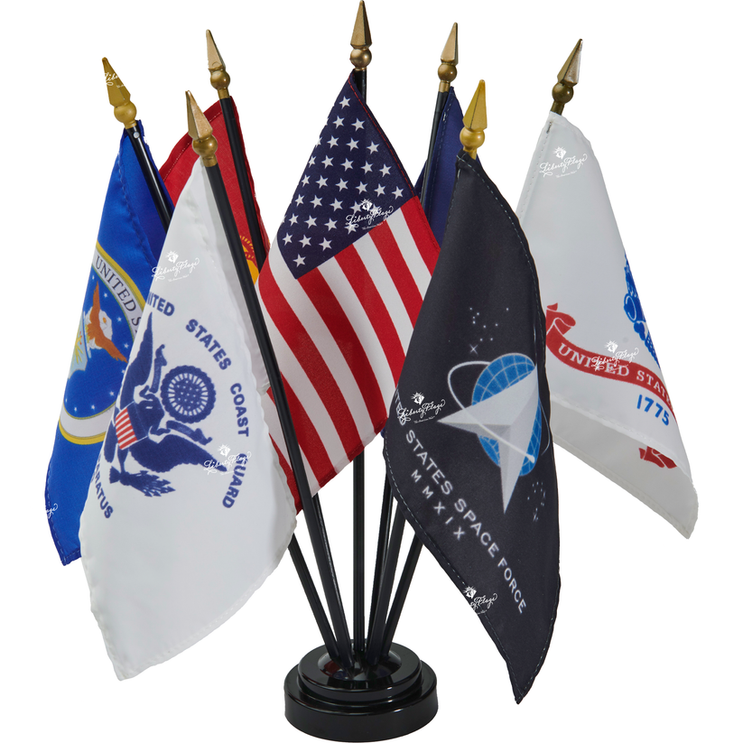 Military Desk Set – LibertyFlags.com