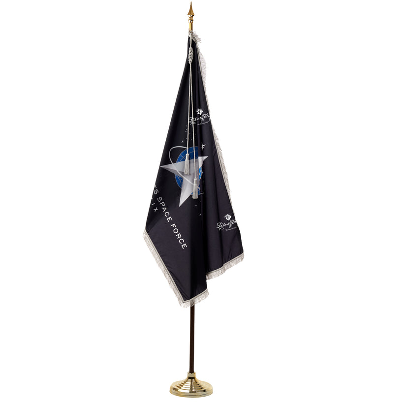 Space Force Ceremonial Flag & Display Sets Indoor | Made in USA ...